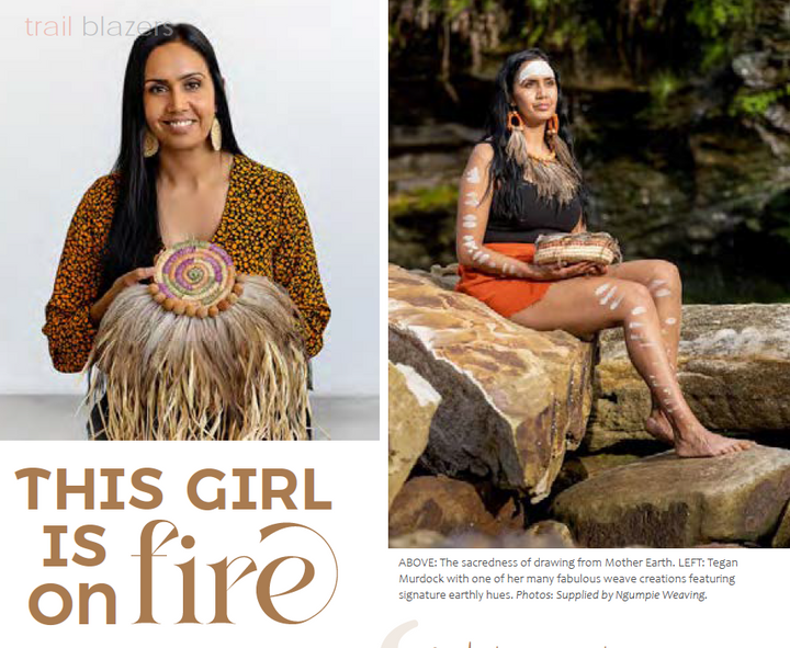 Aboriginal Weaving Kit (Instructions included) – Ngumpie Weaving